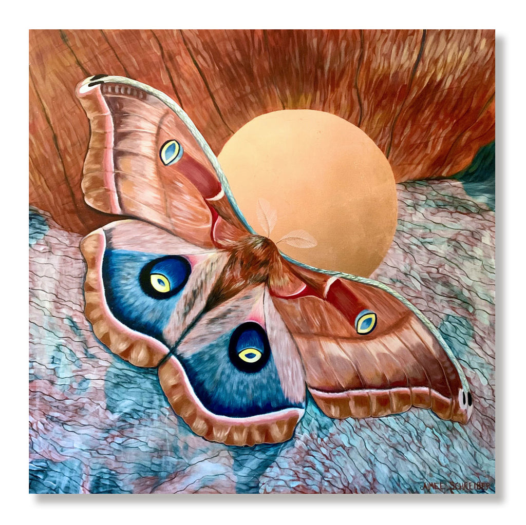 Polyphemus Moth Tattoo